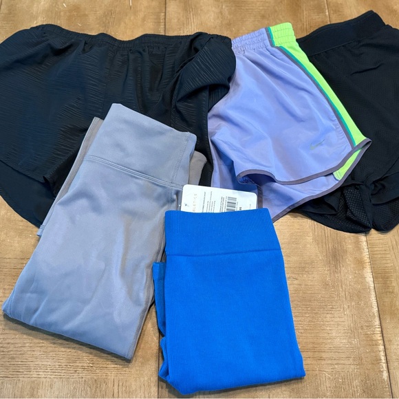 Nike | Pants & Jumpsuits | Assorted Athletic Shorts And Leggings Bundle ...